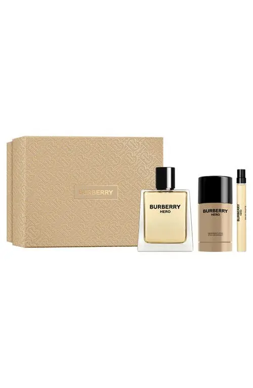 Burberry Hero Eau De Toilette Set Usd $198 Value