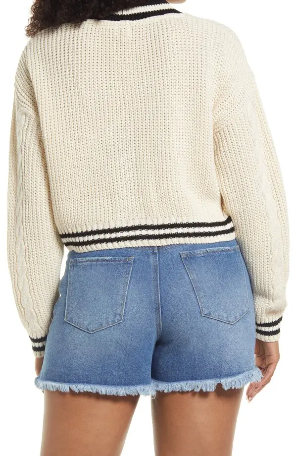 BDG URBAN OUTFITTERS Varsity Kai Knit Cardigan