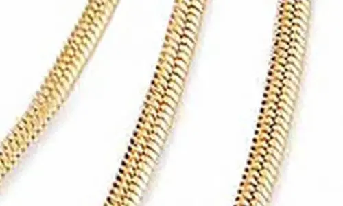 Ettika Triple Layered Flex Necklace