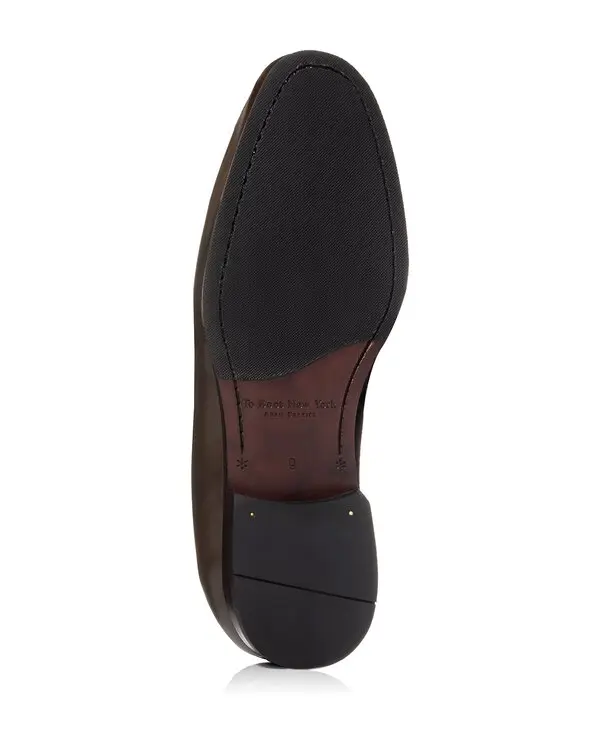 To Boot New York Ronny Apron-toe Penny Loafers - Bruciato