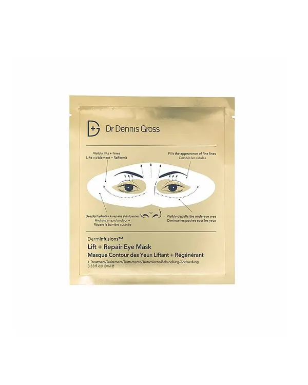 DR. DENNIS GROSS SKINCARE - Derminfusions Lift + Repair Eye Masks, Single