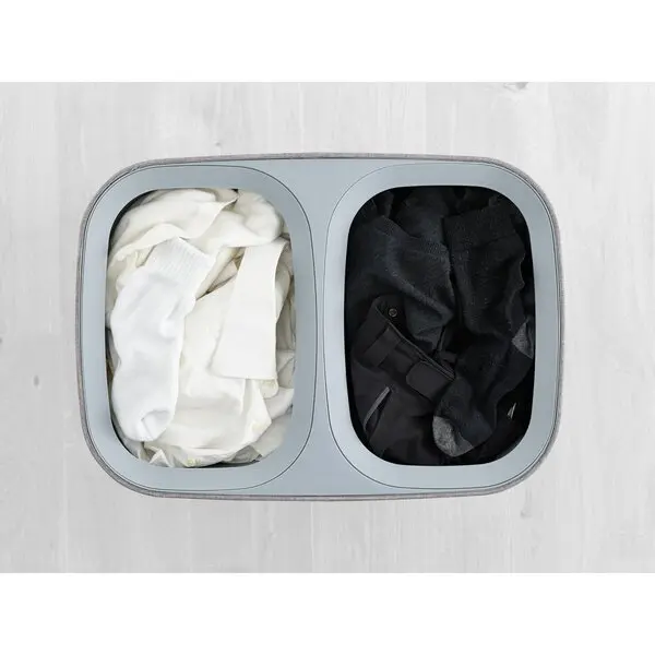 JOSEPH JOSEPH Tota 90l Laundry Separation Basket - Gray