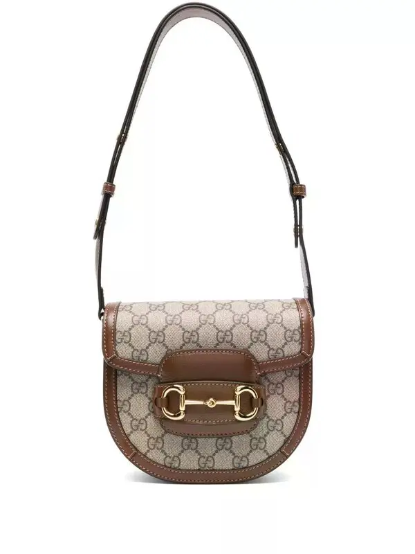 Gucci Mini Horsebit 1955 Shoulder Bag - Neutrals