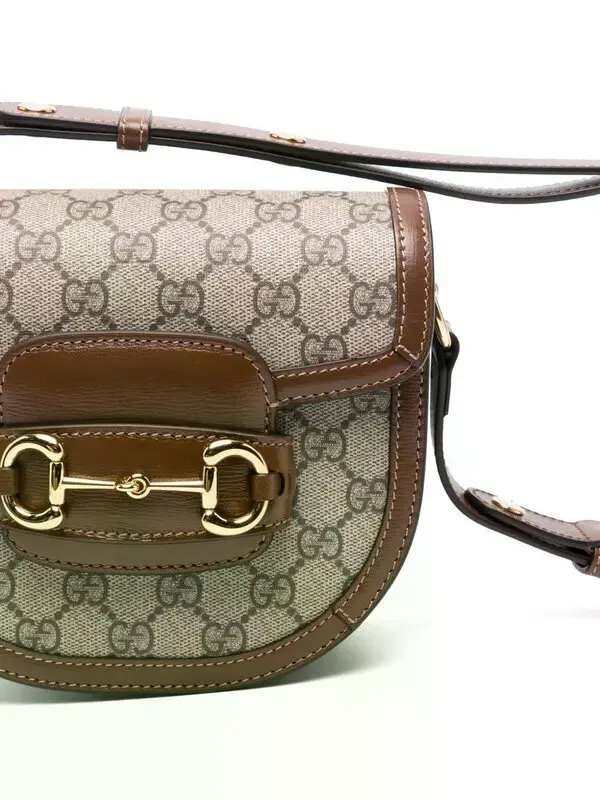 Gucci Mini Horsebit 1955 Shoulder Bag - Neutrals
