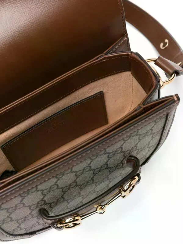 Gucci Mini Horsebit 1955 Shoulder Bag - Neutrals