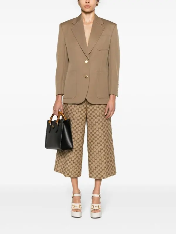 Gucci Horsebit-detail Single-breasted Blazer