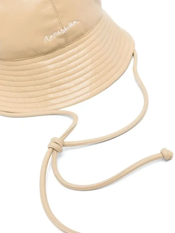 Nanushka Faux-leather Bucket Hat