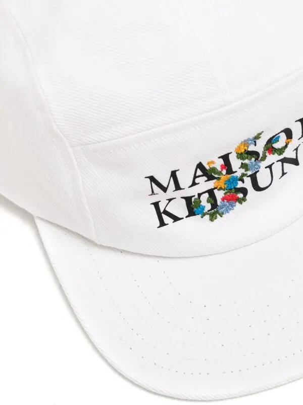 Maison Kitsuné Logo-print Baseball Cap