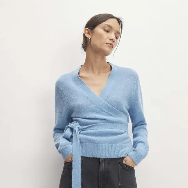Wrap Top Everlane Cashmere Wrap Everlane Alpaca Wrap Sweater