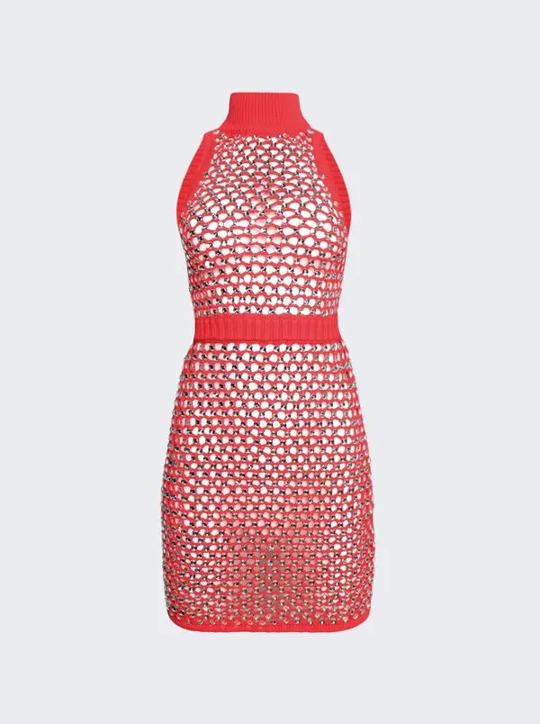 DIOTIMA Sly Crochet Dress - Red