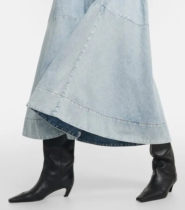 denim dresses women's clothing DRESS LIGHT BLUE DENIM / S Color:Lilac Purple My little Tinkerbell! ✨ BRIDAL2025 high quality denim