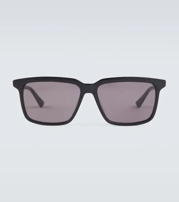 Bottega Veneta Rectangular Sunglasses - Black