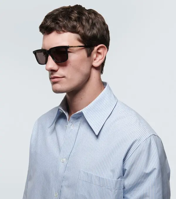 Bottega Veneta Rectangular Sunglasses