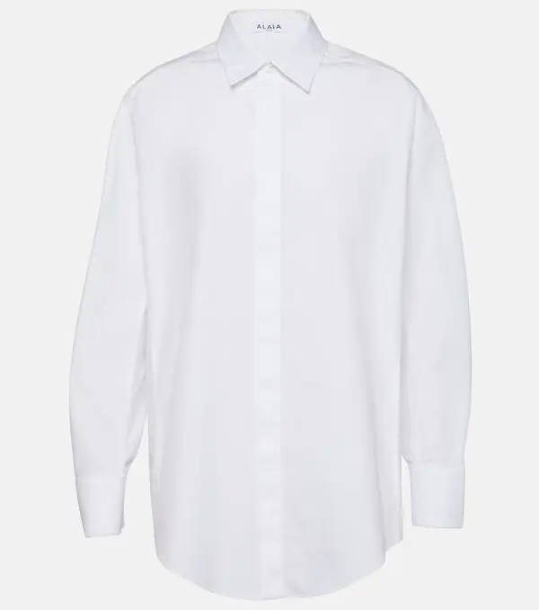 Alaïa Oversized Cotton Shirt