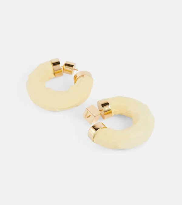 Jacquemus Trompe-l’oeil Hoop Earrings