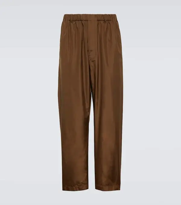 LEMAIRE Silk Straight Leg Pants