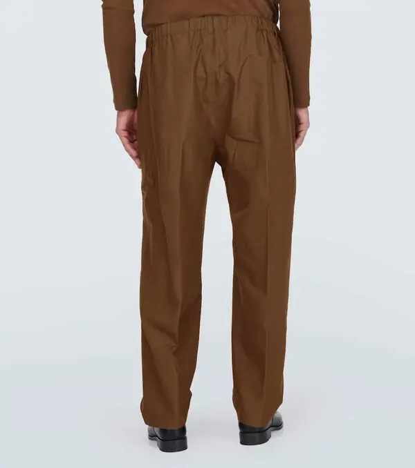 LEMAIRE Silk Straight Leg Pants