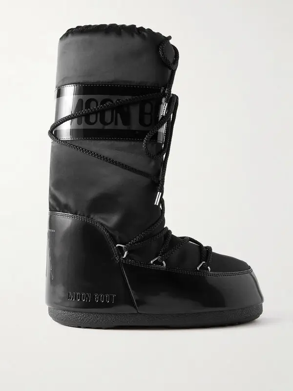 Moon Boot Icon Glance Snow Boots - Black