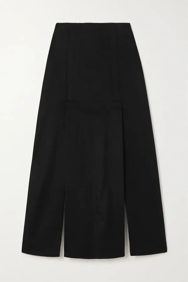 Proenza Schouler Wool-blend Felt Maxi Skirt