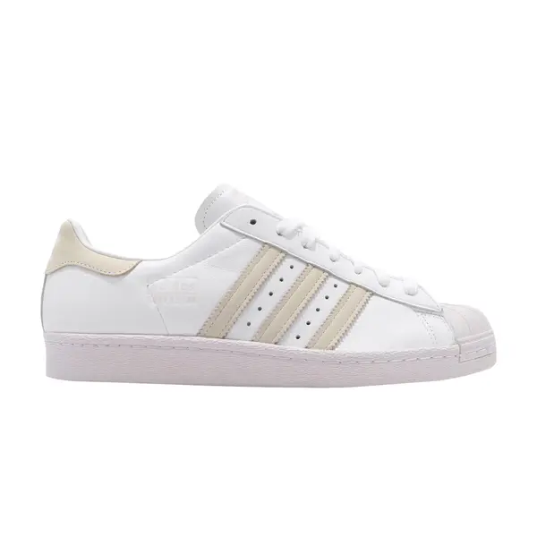 (WMNS) adidas Superstar 'White Olive Green' GW7256 US 6