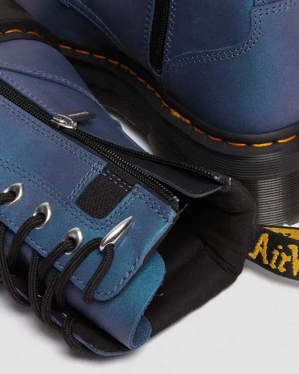 Dr. Martens Jadon Ii Pull Up Leather Platform Boots
