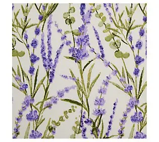 DESIGN IMPORTS 52'x52' Lavender Fields Printed Blecloth
