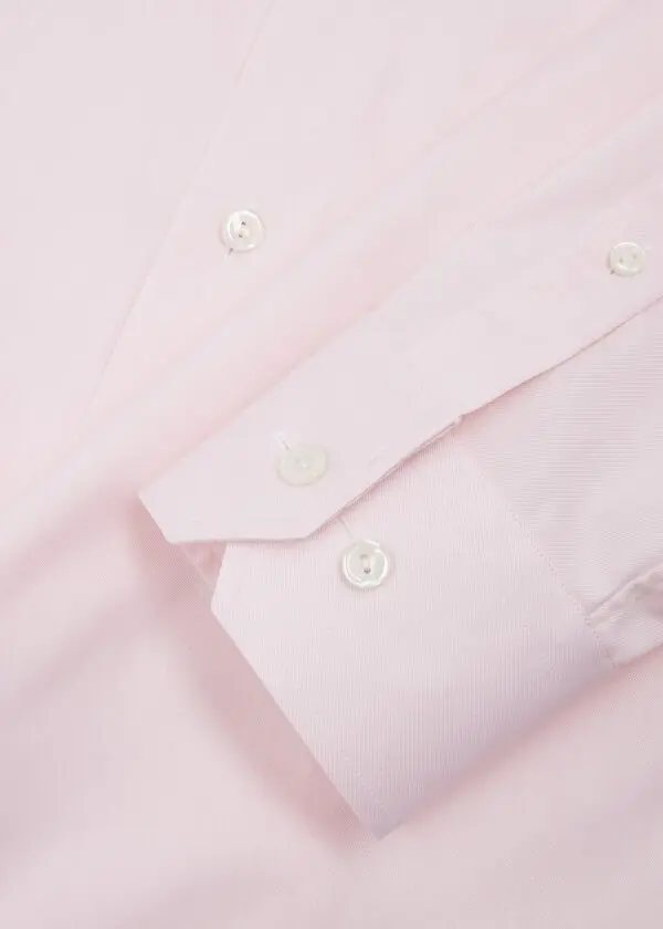 Eton Cotton-twill Shirt - Pink