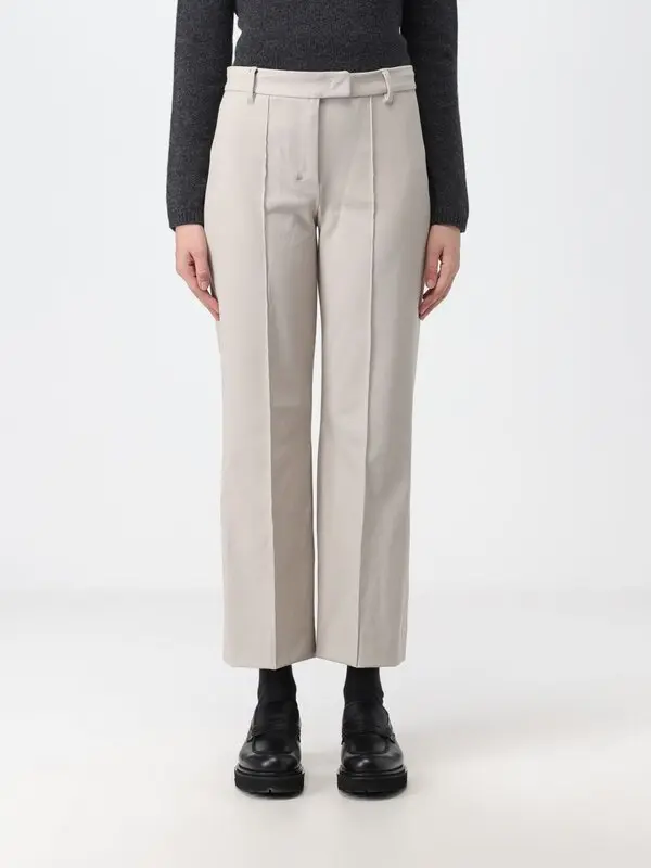 Max Mara Wide Leg Trousers - Natural