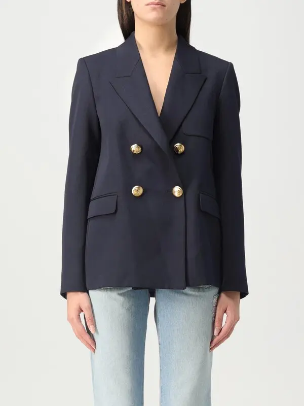 Palm Angels Double Breasted Embroidered Jacket