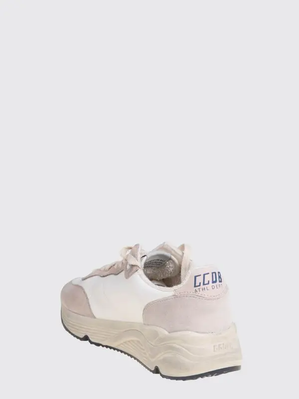 GOLDEN GOOSE Running Sole Smooth And Suede Calfskin Sneakers