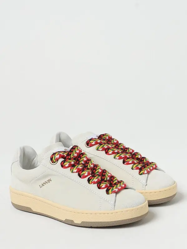 LANVIN Suede Sneakers - White