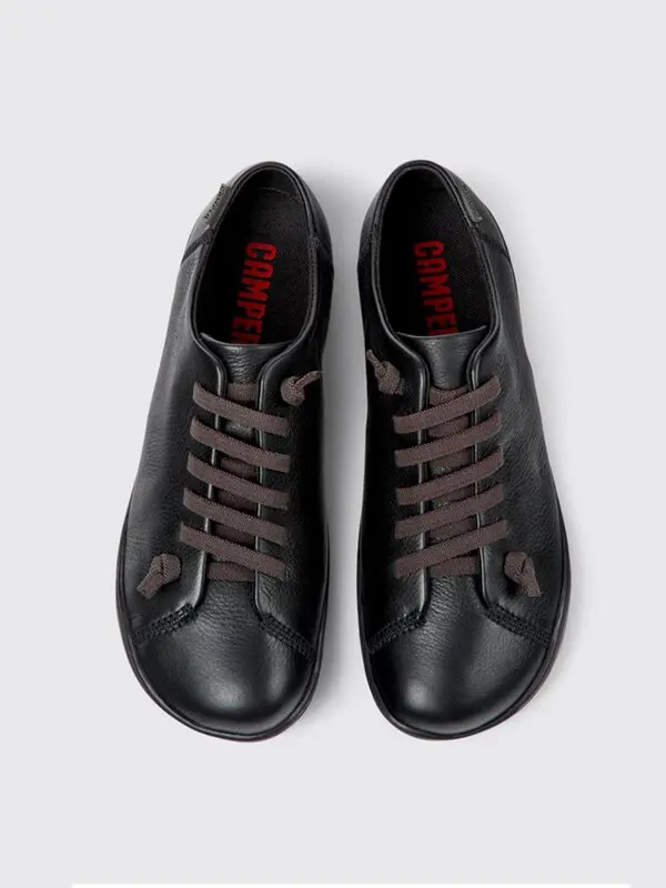 Camper Peu Leather Sneakers - Black