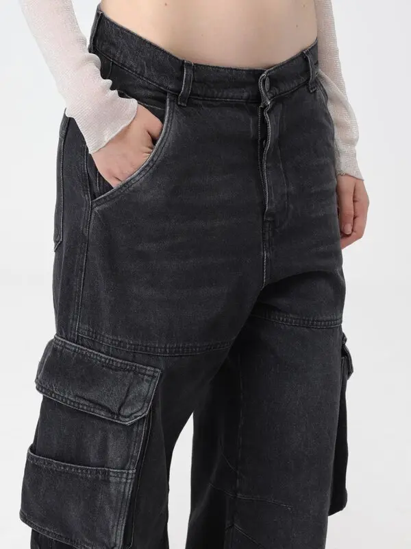 DIESEL® D-sire Cargo Denim Jeans - Black