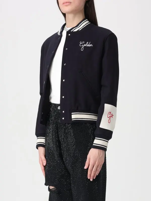 GOLDEN GOOSE Bomber Jacket - Blue