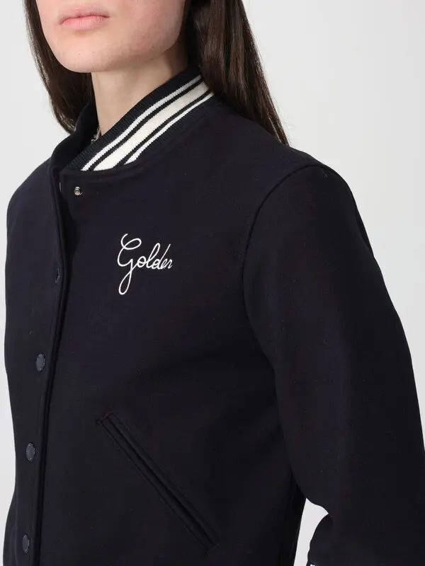 GOLDEN GOOSE Bomber Jacket - Blue