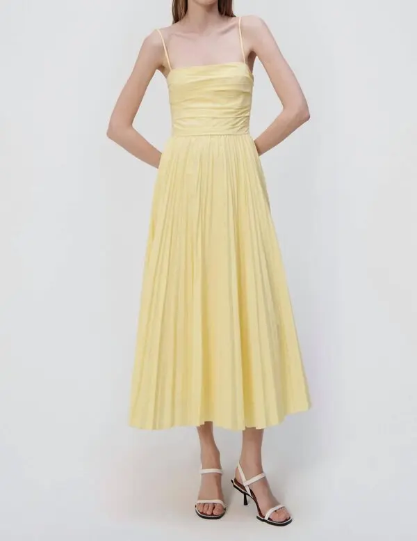 blue dress for baby girl Reanne Midi Dress in Lemon Sorbet