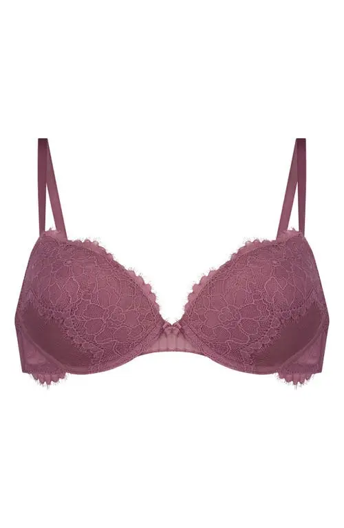 Hunkemoller Bliss Padded Underwire Bra - Grape Nectar