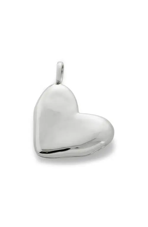 Monica Vinader Heart Locket - Sterling Silver