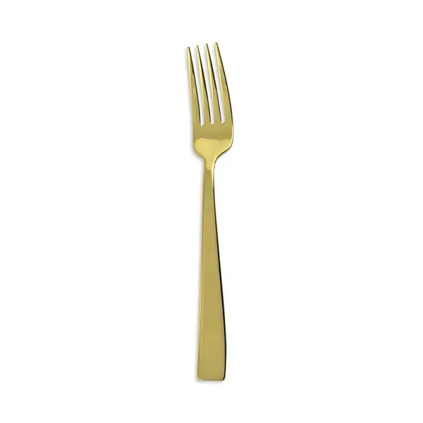 SAMBONET Flat Stainless Steel Serving Fork - Gold