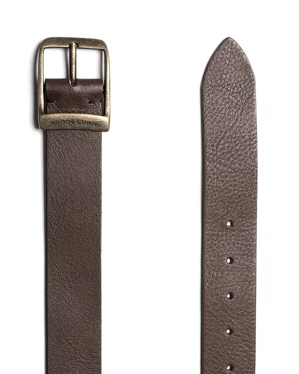 Rodd & Gunn Coronet Crescent Leather Belt