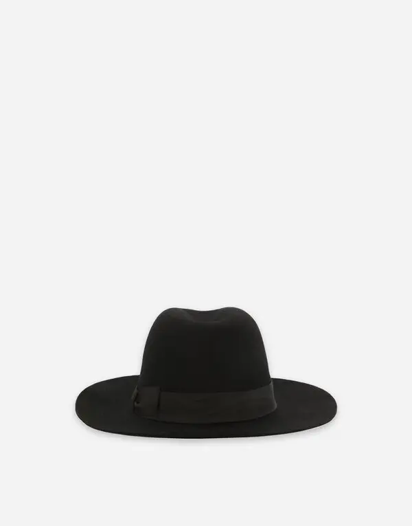 Dolce & Gabbana Wool Felt Fedora Hat