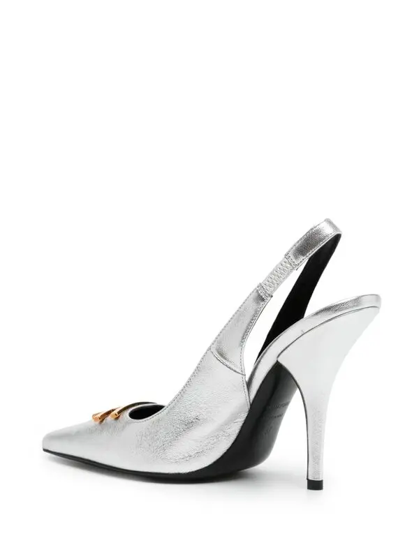 TOM FORD Logo-plaque Slingback Pumps