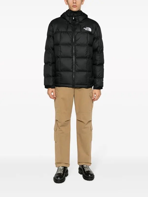 The North Face Lhotse Logo-print Padded Jacket - Black