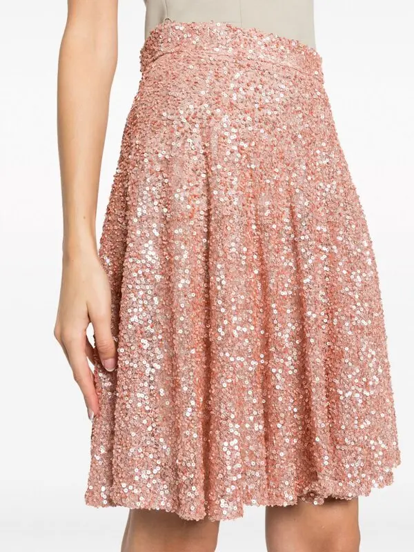 GEMY MAALOUF Sequined Miniskirt