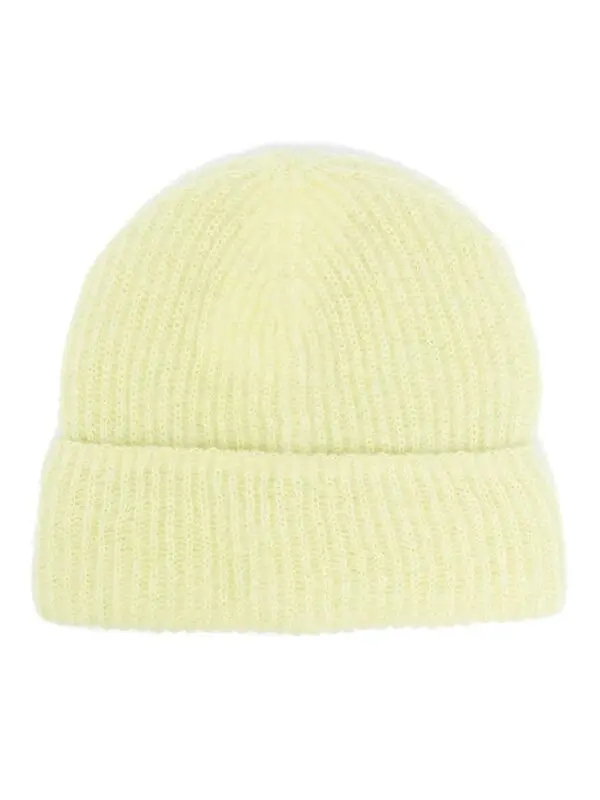 P.a.r.o.s.h Ribbed-knit Beanie - Green