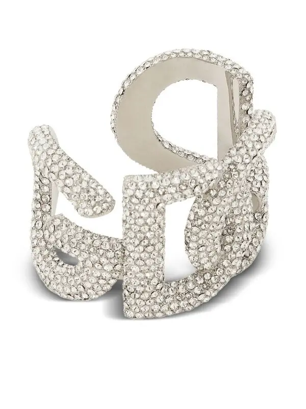 Dolce & Gabbana Crystal-embellished Cuff Bracelet