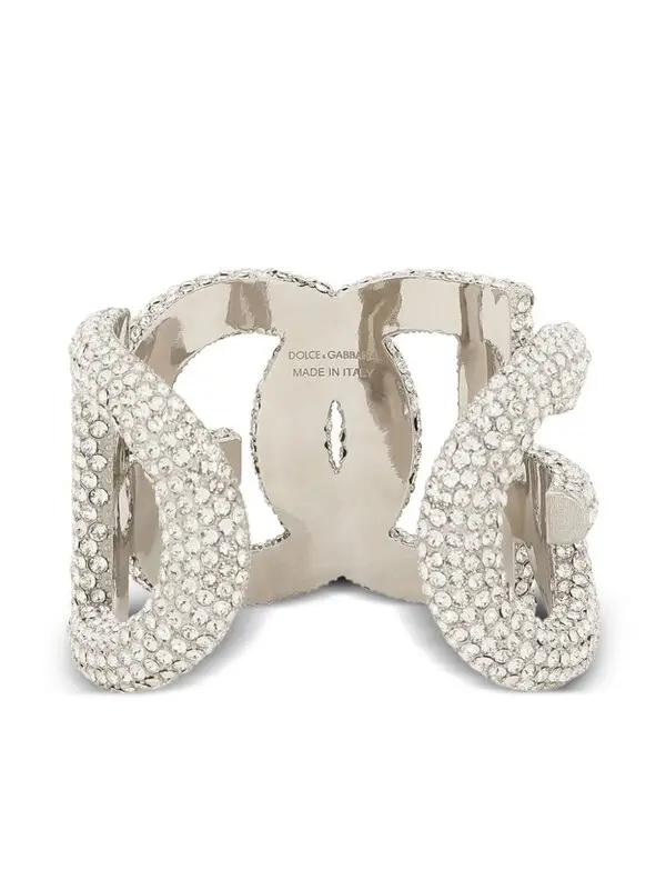 Dolce & Gabbana Crystal-embellished Cuff Bracelet