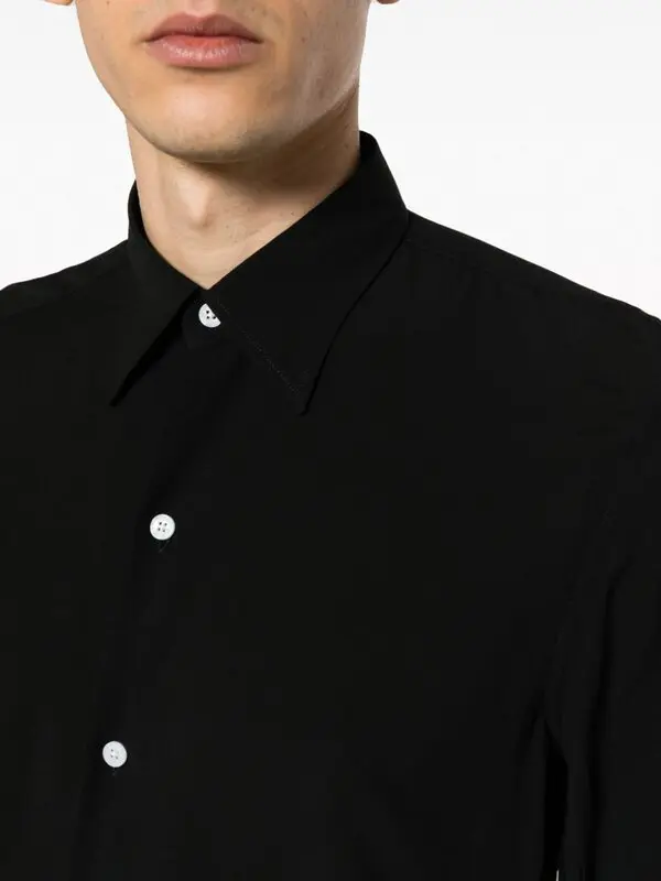 FURSAC Pointed-collar Long-sleeved Shirt