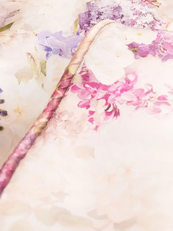 Zimmermann Luminosity Floral-print Silk Mini Dress
