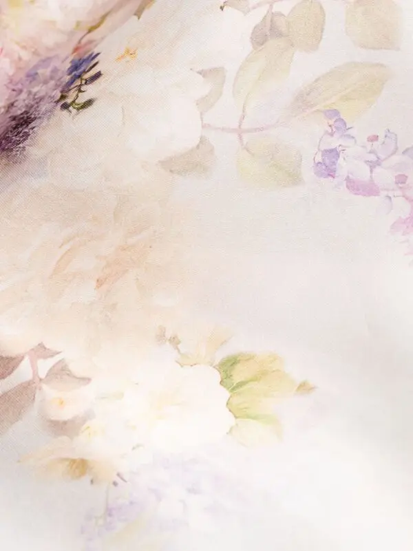 Zimmermann Luminosity Floral-print Silk Mini Dress